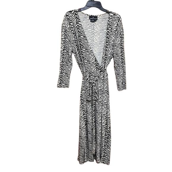 Carole Little | Dresses | Carole Little Print Wrap Dress L | Poshmark
